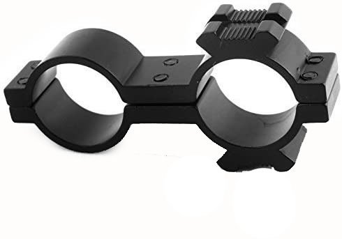 Shotgun Rifle Dual Mount 1 inch Mount Tube Ring for Flashlight/Scope ...