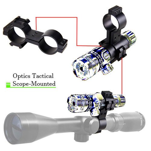 Shotgun Rifle Dual Mount 1 inch Mount Tube Ring for Flashlight/Scope ...