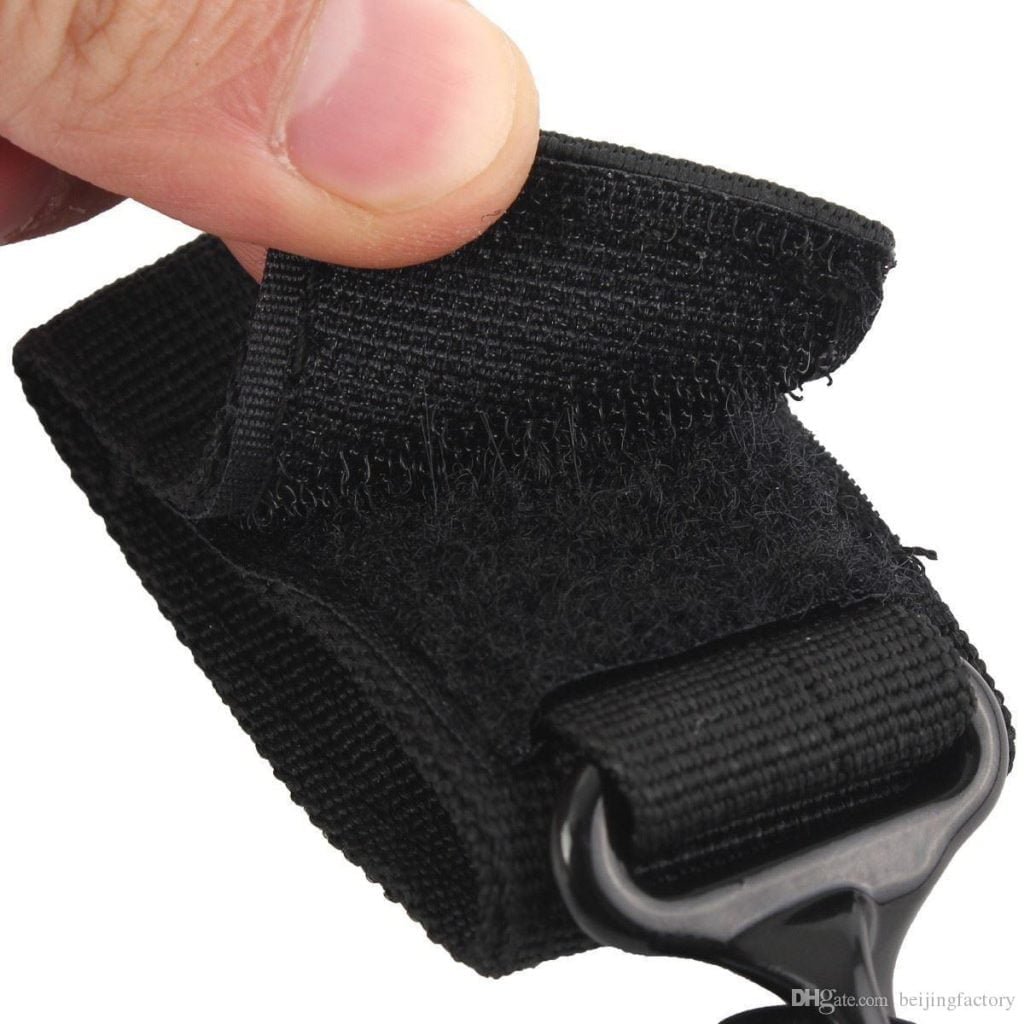 Tactical Pistol Hand Gun Secure Elastic Lanyard Spring Sling With Magic ...