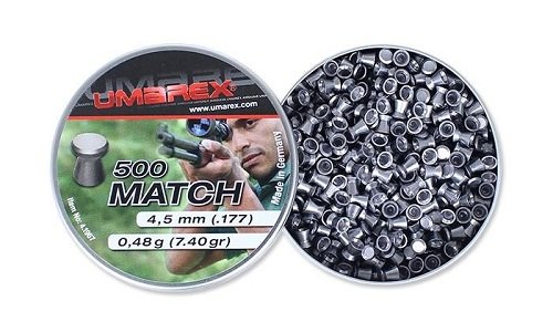 Umarex MATCH .177 Airgun Pellets 500 - Gizmoway