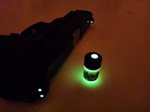 Super Glow Paint for Gun Sights, 2.3ml small Glow-On® GREEN - Gizmoway