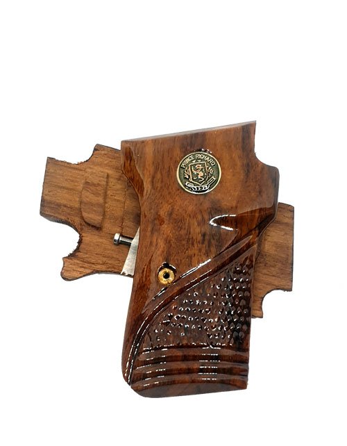 IOF RFI GSF Pistol Mark-1 Ashani Wood Grip - Gizmoway