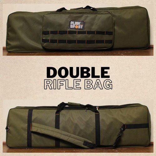 Tactical Double Rifle and Gun Carry Case Bag Plinksport - Gizmoway