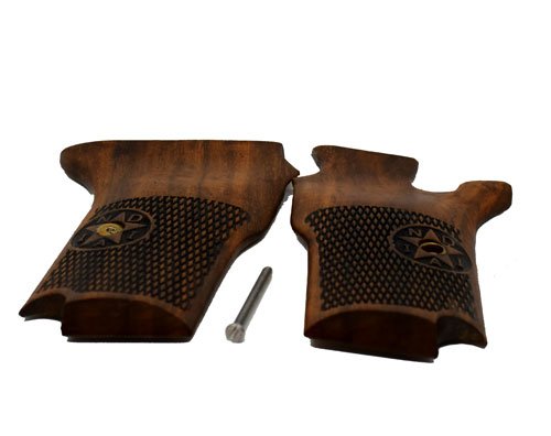 IOF Pistol Laser Wood Grip RFI Mark-2 Ashani - Gizmoway