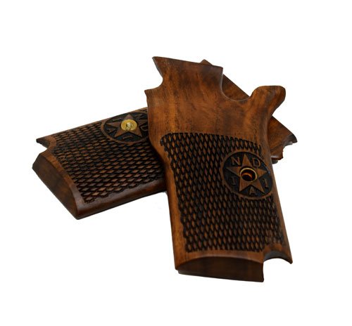 IOF Pistol Laser Wood Grip RFI Mark-2 Ashani - Gizmoway