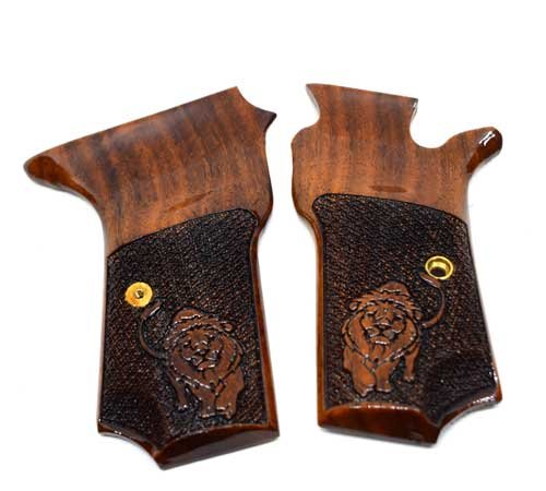 GunAlly IOF Ashani Pistol GSF Mark -1 RFI Mark-1-2-3 Lion Logo Wood ...