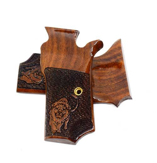GunAlly IOF Ashani Pistol GSF Mark -1 RFI Mark-1-2-3 Lion Logo Wood ...