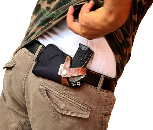 GunAlly Small of Back Concealed Carry Holster Small/Middle Frame 32 ...