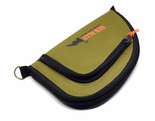 GunAlly Revolver/Pistol Carrying Bag with Soft Padded Wool - Gizmoway