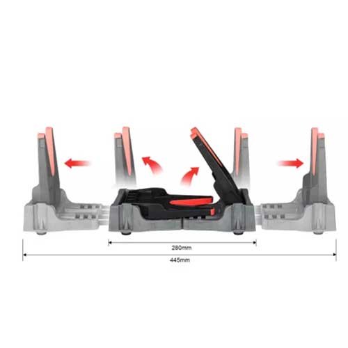 Gun Cleaning Stand for Rifle Shotgun Airgun Compact Gun Maintenance ...