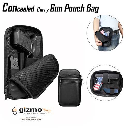Concealed Carry Gun Pouch Pistol Holster Fanny Pack Waist Pocket for ...