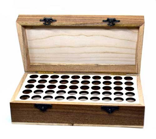 GunAlly Shotgun 12 Bore Wooden Ammo Box 50 Round carry Box - Gizmoway