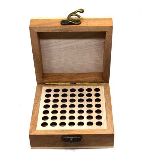 GunAlly Wood Ammo Box for Revolver .32 Caliber - Gizmoway