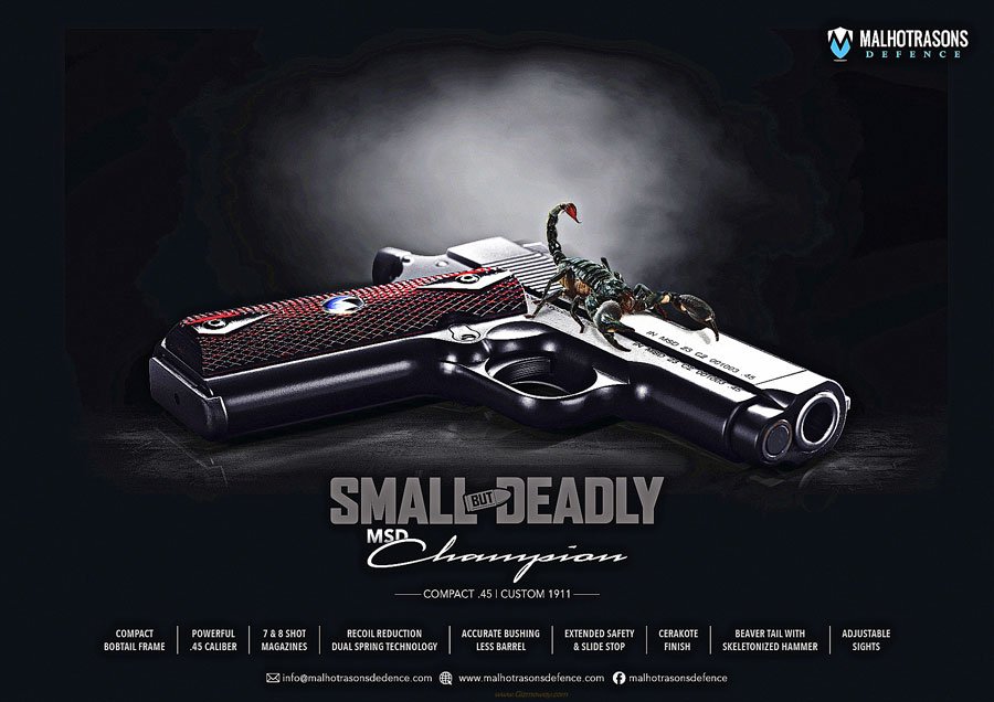 MSD Champion 1911 .45 Caliber Pistol - Gizmoway