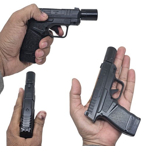 Pistol Shaped Gun Lighter Jet Flame/Butane Gas/Windproof Refillable ...