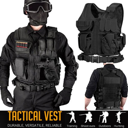 Tactical Vest for Outdoor Combat Training and Activities - Military ...