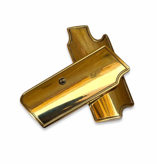 Brass Grip Golden Finishing IOF .32 Ashani Pistol Grip - Gizmoway
