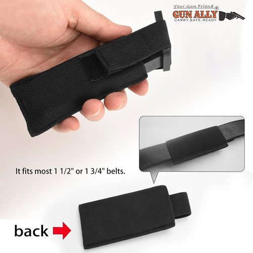 GunAlly Concealed Carry Horizontal Magazine Carrier Pouch - Gizmoway