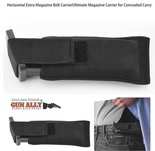 GunAlly Concealed Carry Horizontal Magazine Carrier Pouch - Gizmoway