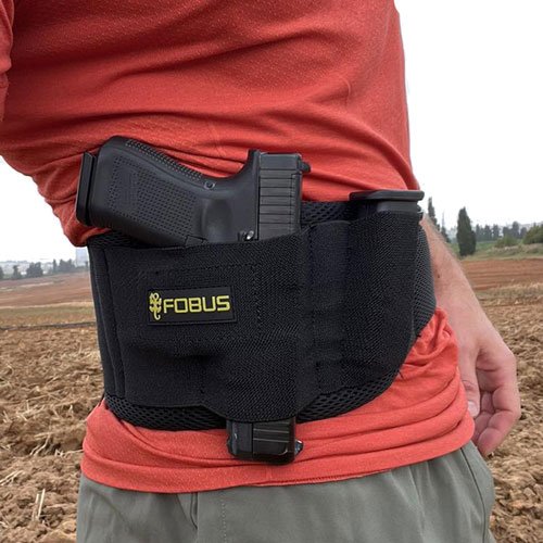 FOBUS TACTIBAND Stretchy Belly Band for Carring a Gun Without Waistband ...